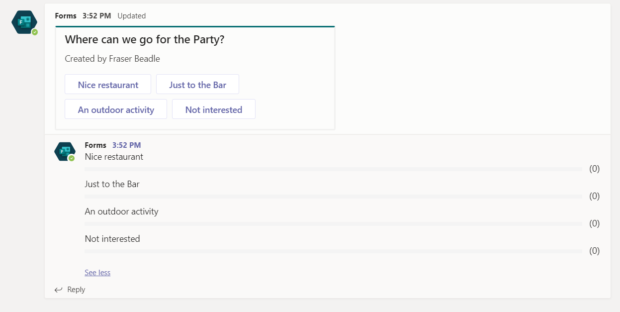How To Create A Poll Or Quiz In Microsoft Teams Collab365 Power 