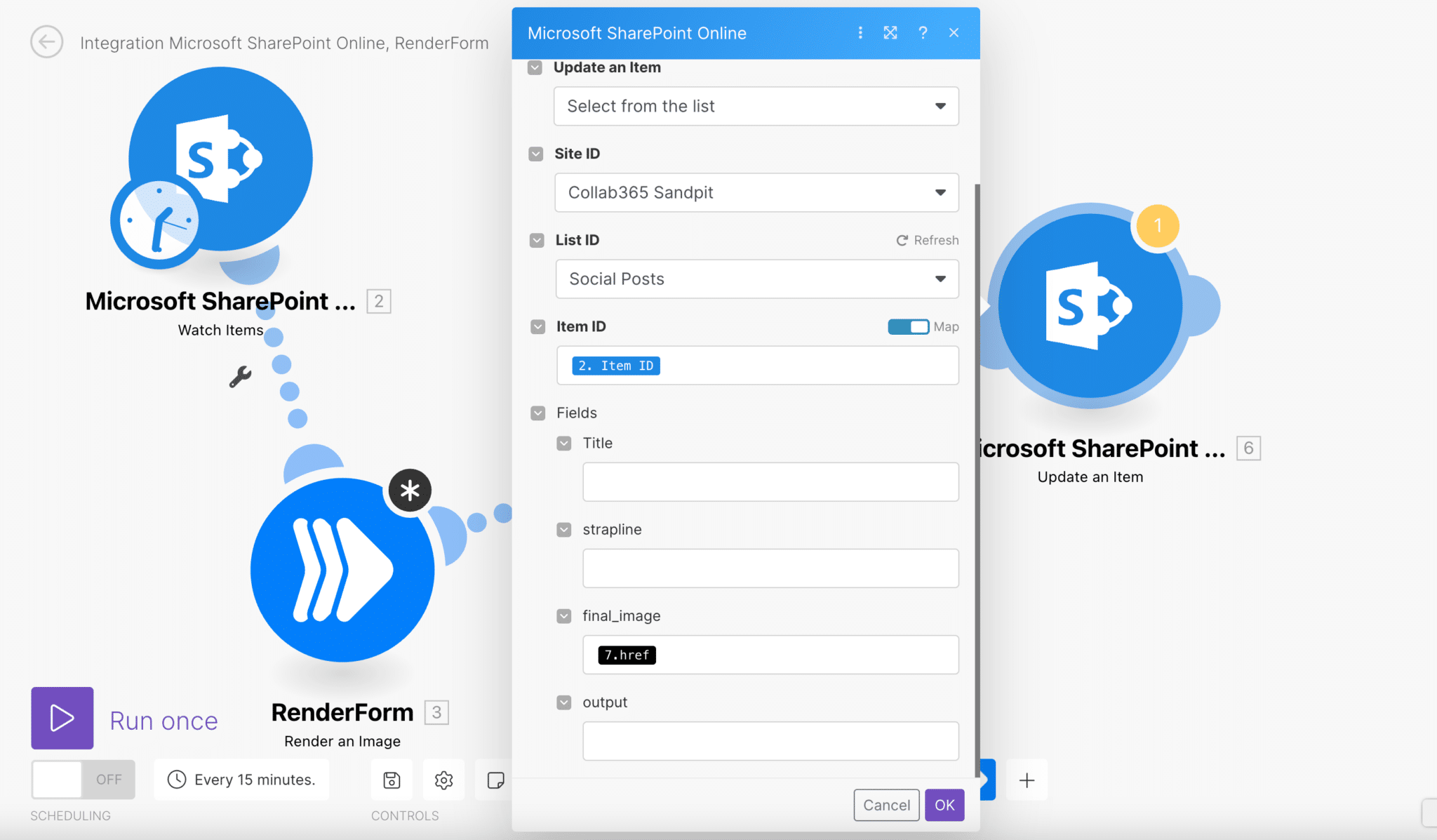 Instantly Create Dynamic Images From SharePoint List Data! - Collab365 - Power Platformer