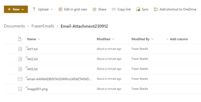 How To Use Power Automate To Automatically Save Email Attachments To A Sharepoint Folder