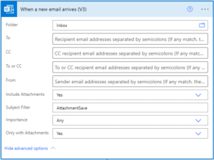 How to use Power Automate to Automatically Save Email Attachments to a ...