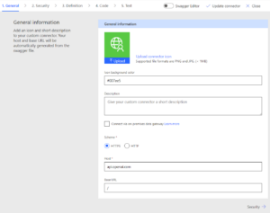 Building a Custom Connector in the Power Platform to Connect to OpenAI's ChatGPT - Collab365 ...