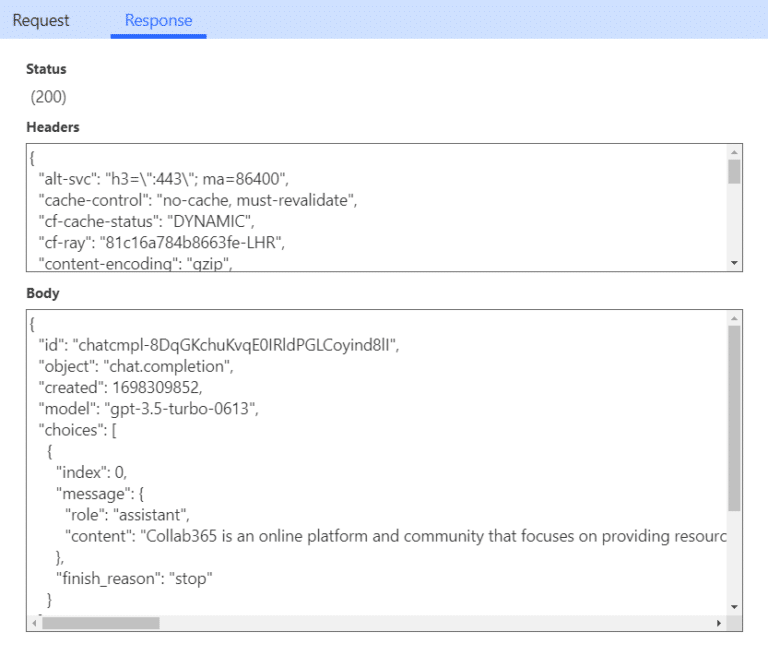 Building a Custom Connector in the Power Platform to Connect to OpenAI's ChatGPT - Collab365 ...