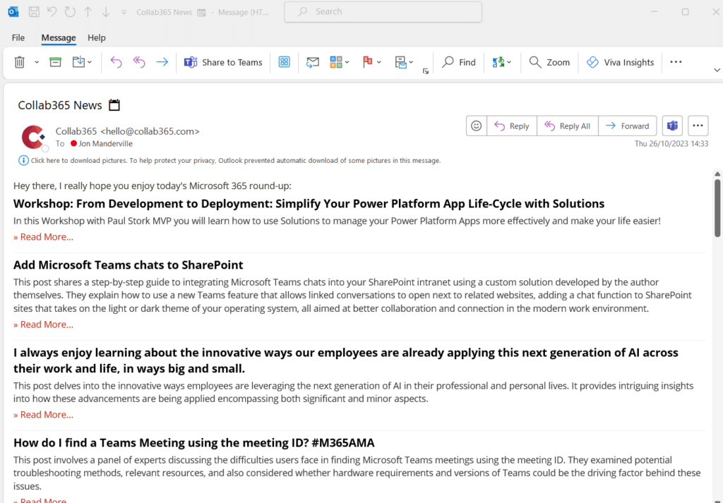 Where Should I look To Keep Up To Date With Microsoft 365 Changes? - Collab365 - Power Platformer